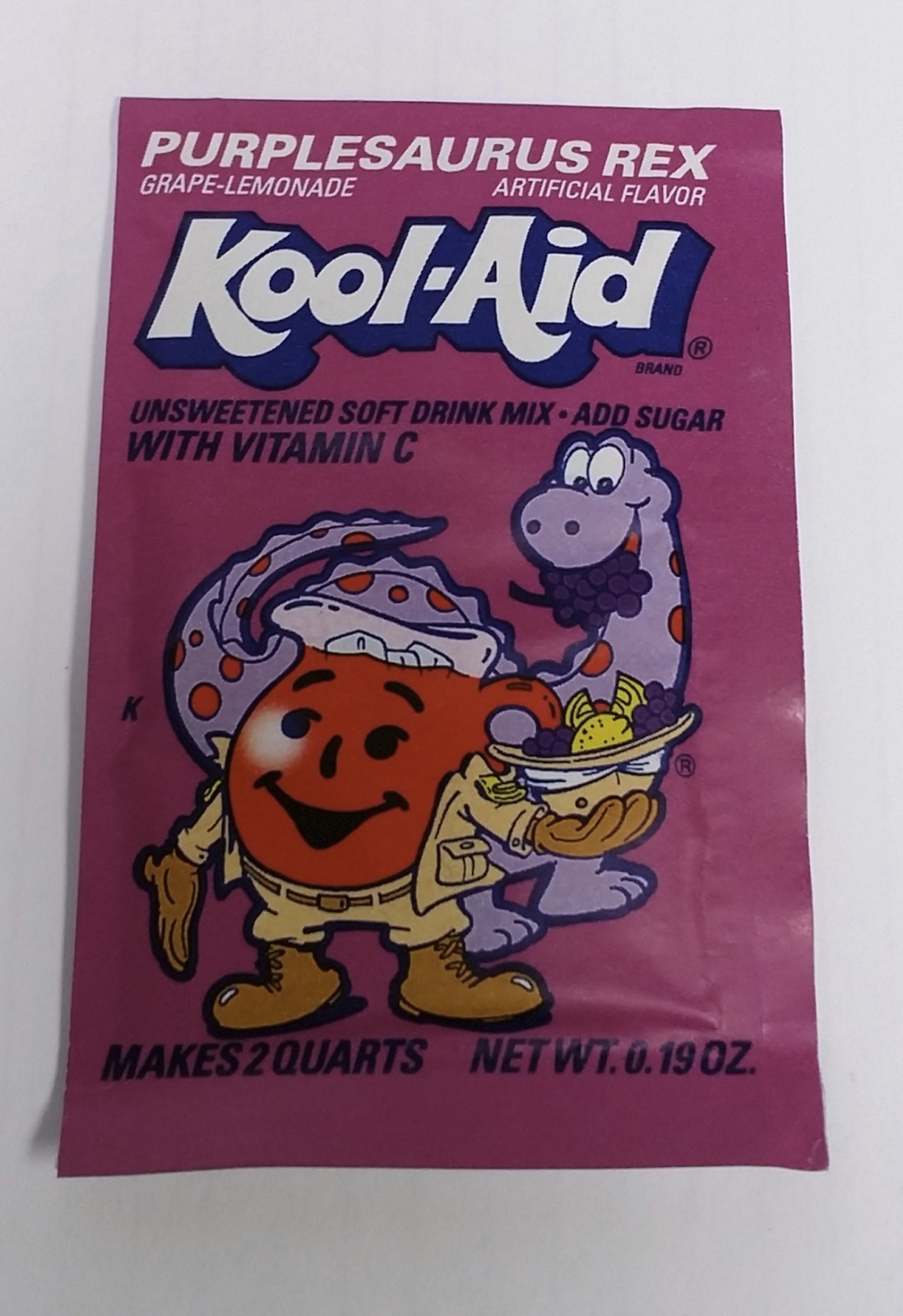 Collectible, old Kool-Aid Purplesaurus Rex packet - very rare | eBay
