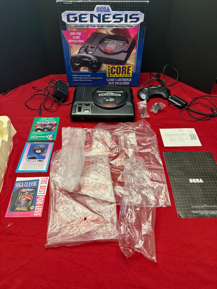 Original Sega Genesis 1 (Model 1601) with Original Box! All Original ...