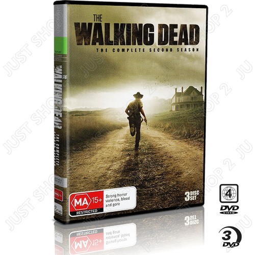 The Walking Dead DVD : TV Series / Season 2 : Brand New 3 Disc Set ...
