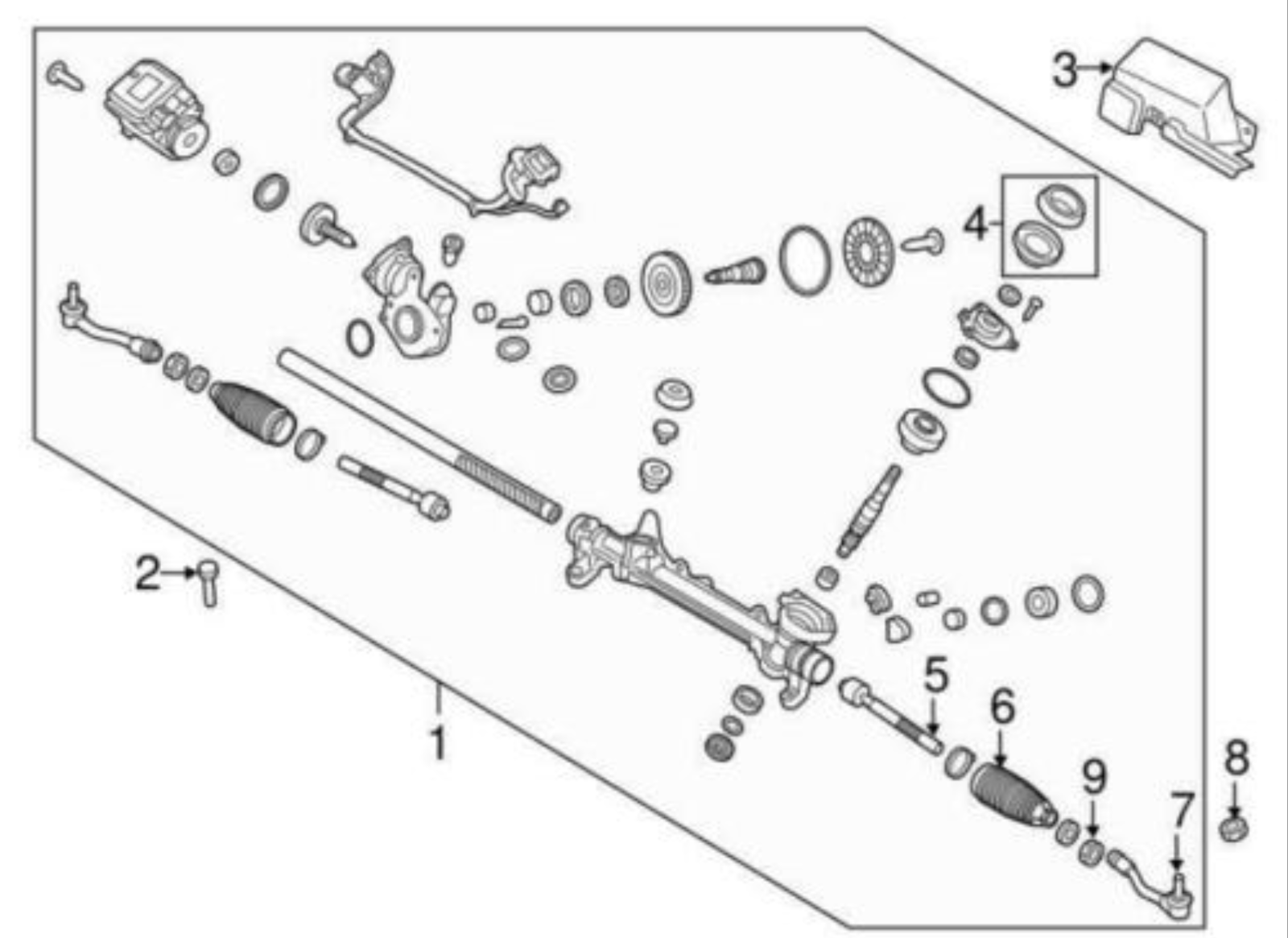 OEM 56820-G8000 END ASSY-TIE ROD,LH Left FedEx# for Hyundai Santa Fe ...