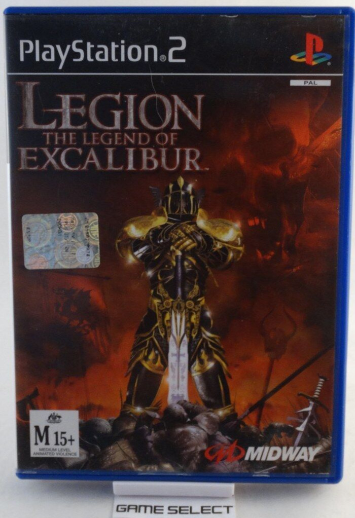 Legion the legend of Excalibur PlayStation 2 PAL - Prix - Photo ...