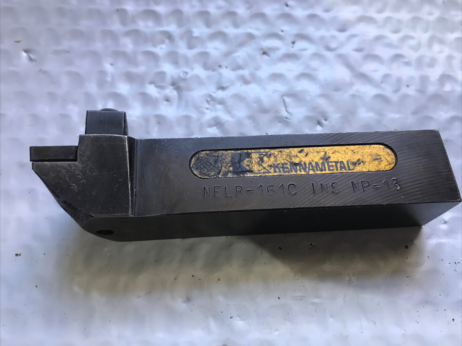 KENNAMETAL NELR-16C INS NP-13 Tool Holder Lathe 1” Shank 1pc | eBay