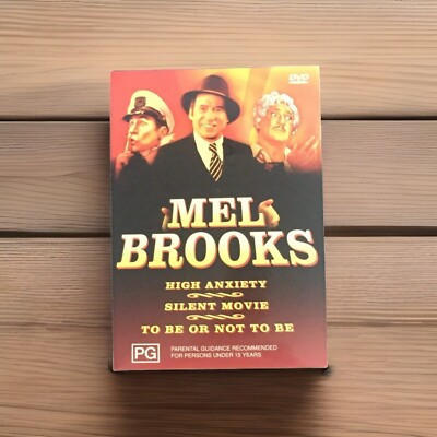 Mel Brooks Dvd Box Set - High Anxiety, Silent movie & To Be Or Not To ...