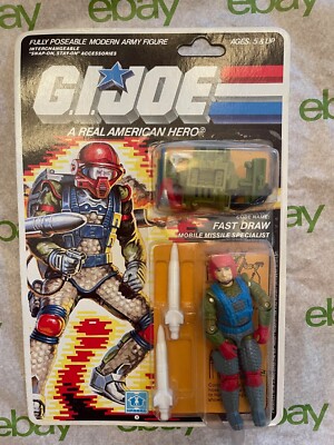 Fast Draw G.I. Joe - Brand New - MOC - 1987 - Hasbro - Mint on Card | eBay