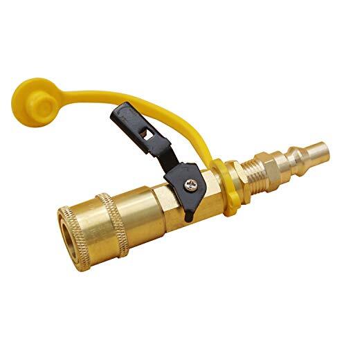 Propane & Natural Gas RV Extension Hose Quick Connect for Grill Stove ...