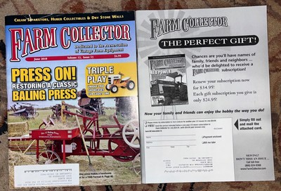 Farm Collector Antique Tractor Magazine Vintage Farm Equipment 2010 ...