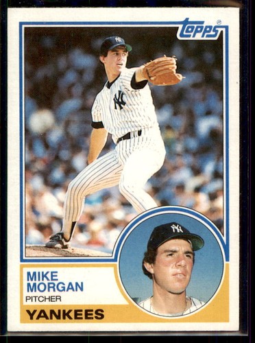 1983 Topps Mike Morgan #203 New York Yankees | eBay