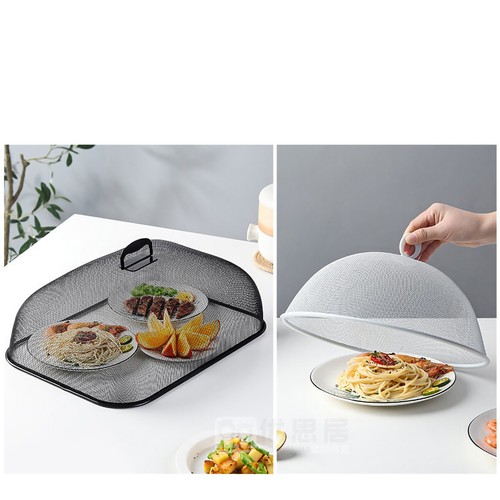 Food Cover Dense Mesh Design 180 Degree Rotatable Simple Iron Food ...