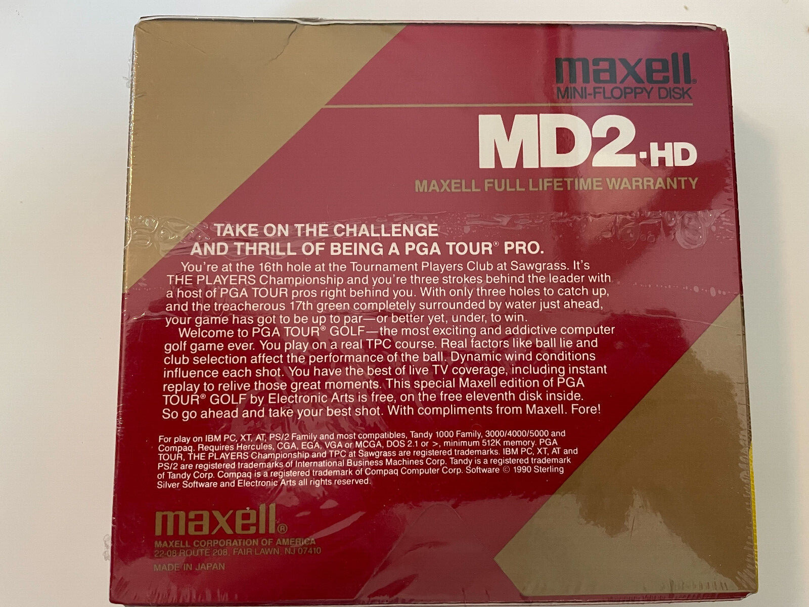 Maxell Mini-Floppy Disk MD2.HD Double Sided/High Density 96 TPI (11 Pcs ...