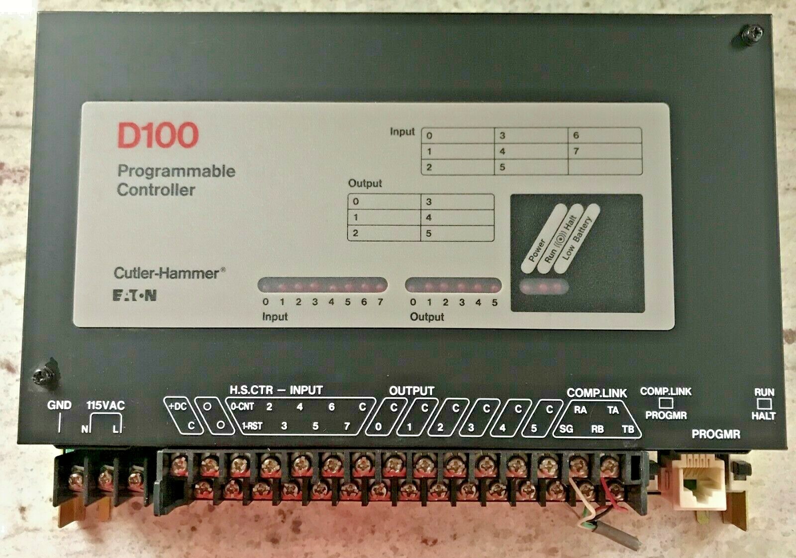 CUTLER HAMMER EATON D100CR14 PROGRAMMABLE CONTROLLER | eBay