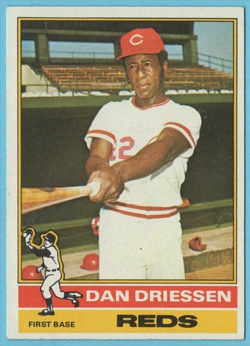1976 Topps Dan Driessen #514 Cincinnati Reds | eBay
