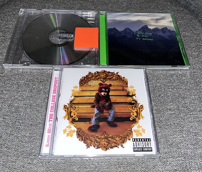 Kanye West 3 CD Lot Yeezus, Ye, College Dropout 602537432134| eBay