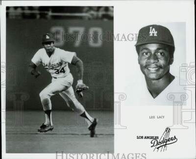 Press Photo Lee Lacy, Los Angeles Dodgers Baseball Player - afa45725 | eBay