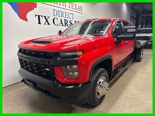 2020 Chevrolet Silverado 3500 4x4 Diesel Flat Bed Dually Carplay ...