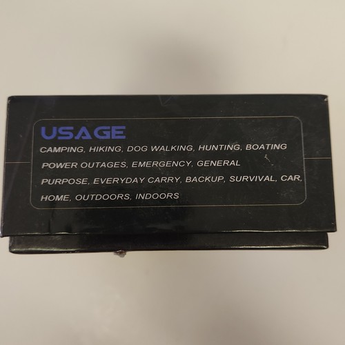 2 Amuoc S1000 Tactical Flashlights LED High Lumen Water Resistant SOS ...