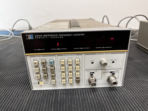 HP 5342A Microwave Frequency Counter Bad Display | eBay