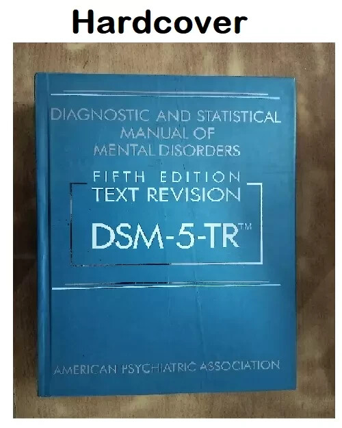 Diagnostic & Statistical Manual Disorders dsm 5tr hardcover + Desk ...
