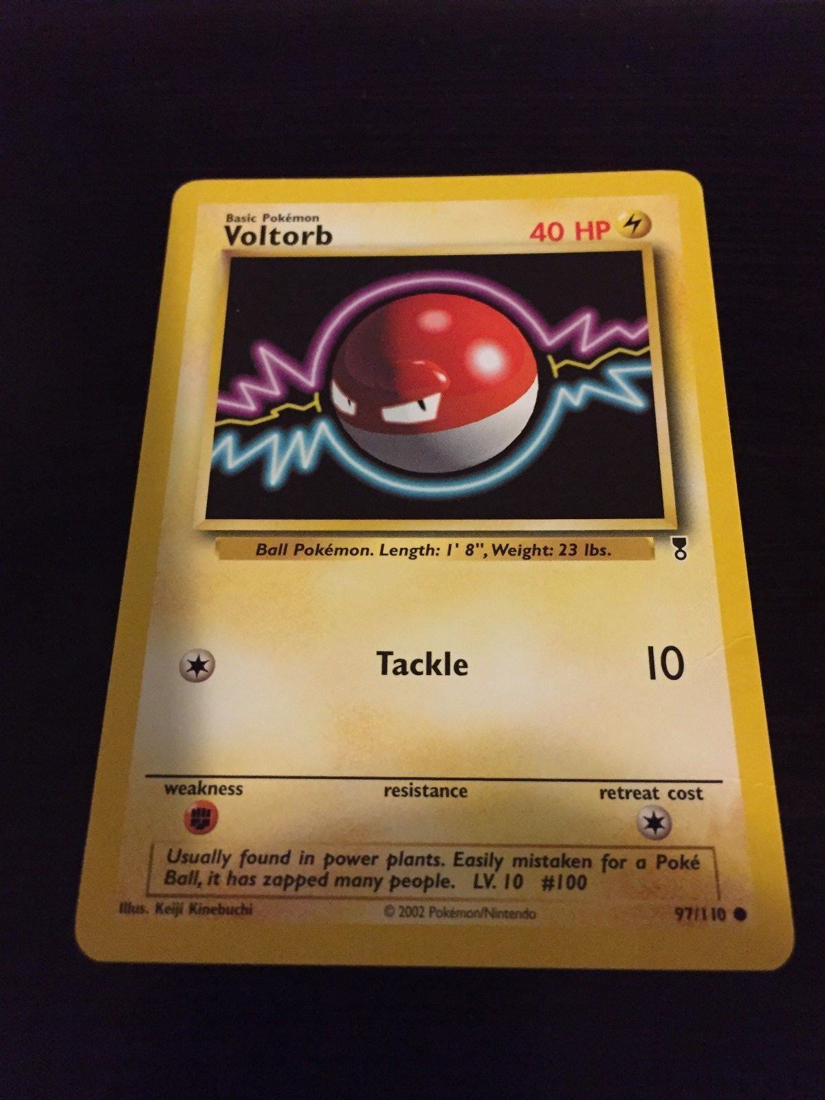 Pokemon TCG Voltorb 97/110 Common Legendary Collection English NM/MINT ...