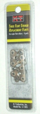 KT Industries 5-1305 Three Flint Striker Replacements for 3-way Striker ...