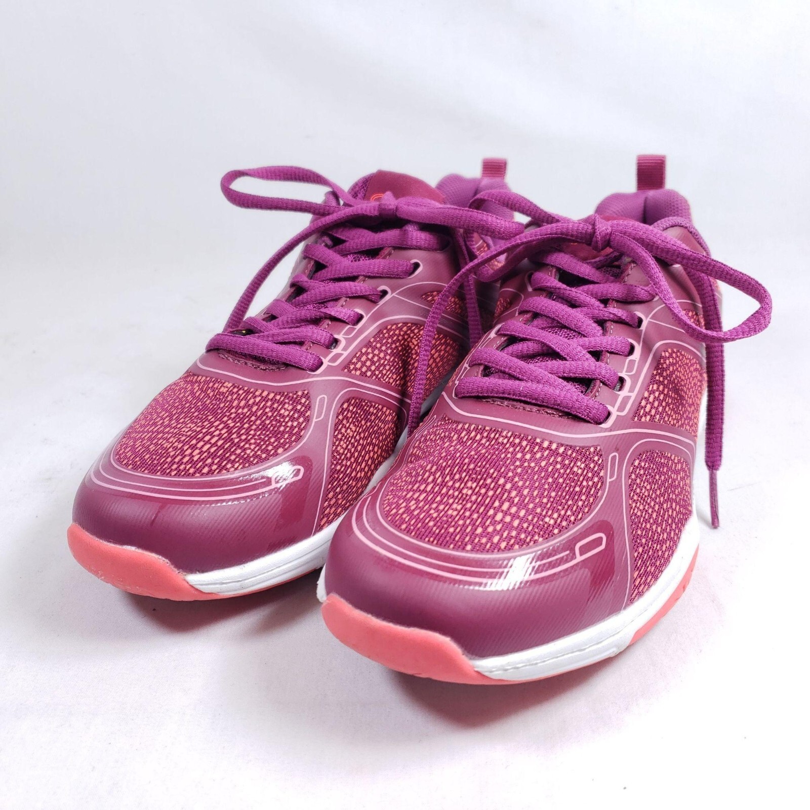 Crivit Athletic Running Shoes Women's Size 7 Red Fabric Lightweight | eBay