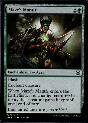 Maze's Mantle - 174 - Foil - ONE - NM - MTG - Magic the Gathering | eBay