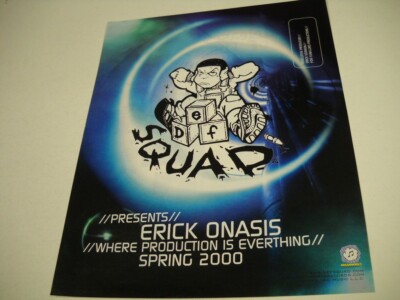 Def Squad presents ERICK ONASIS Erick Sermon ...original 1999 Promo ...