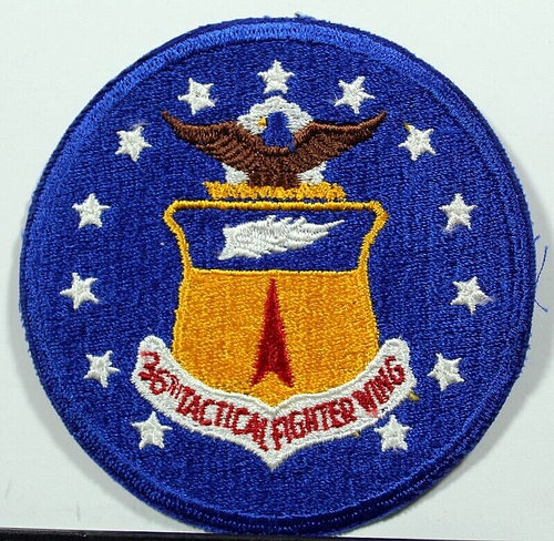 US Air Force 36th Tactical Fighter Wing Large Full Color Emblem ...