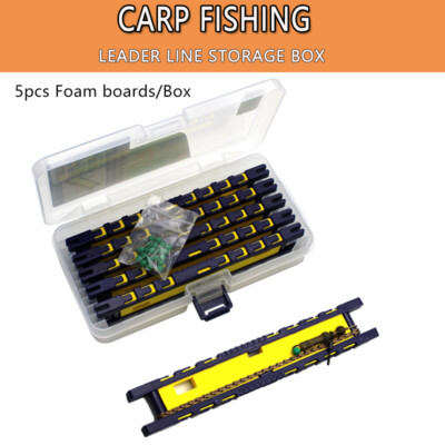 Carp Fishing Leader Line Storage Box Pole Fishing Rig Line /Leader Safe ...