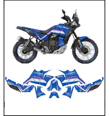 Adhésifs Ténéré 700 T7 World Raid Rally Team 2023 Set Compatible | eBay