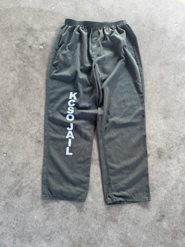 Vintage KCSO Jail Inmate Uniform Pants 2XL Prison RARE | eBay UK