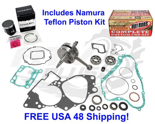 RM85 2002-2020 Suzuki Engine Rebuild Kit Crankshaft, Gaskets, Coated ...
