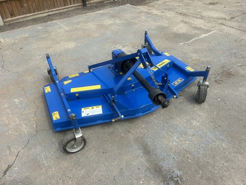 Fleming SM180 Compact Tractor Grass Topper Finishing Mower 6ft | eBay UK