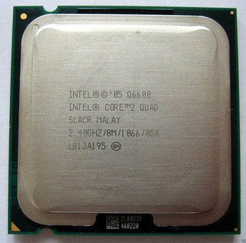 Intel Pentium Quad Core Q6600 SLACR CPU 2.4g 1066mhz LGA775 100% ...