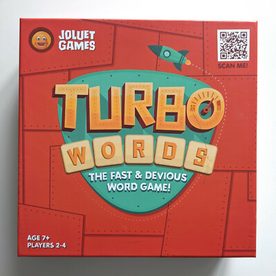 Turbo Words board game Joluet Games 2-4 players age 7+ complete | eBay UK