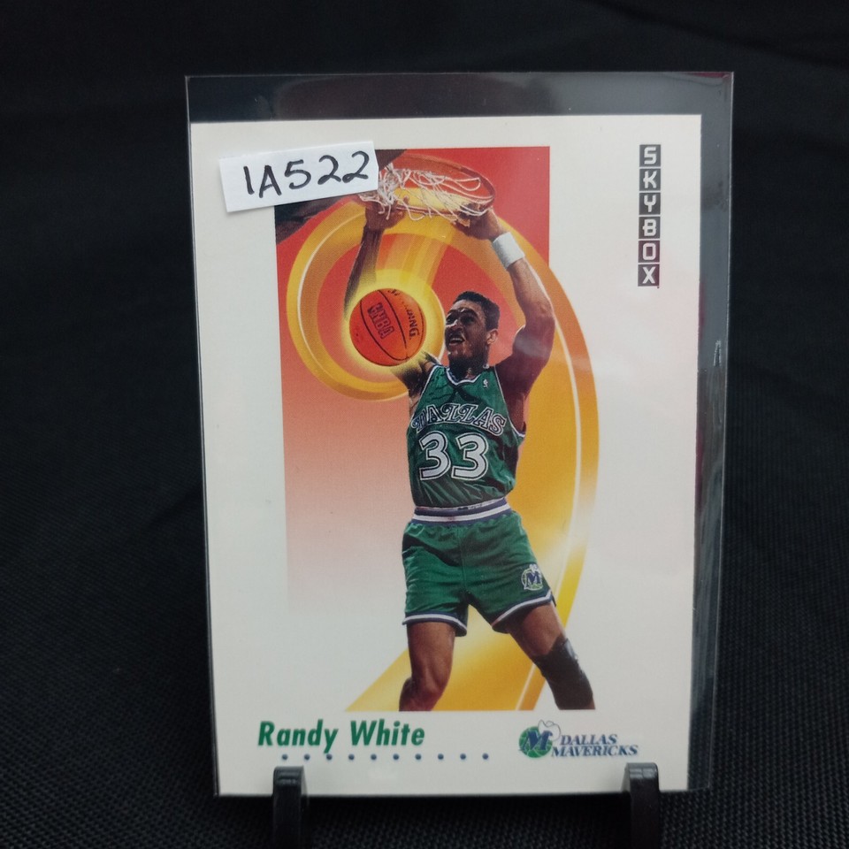 1991-92 SkyBox Randy White Dallas Mavericks #65 NBA Basketball Card ...
