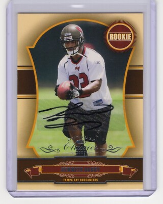 KENNETH DARBY 2007 CLASSICS NFL CERTIFIED AUTO ROOKIE SERIAL #'D 27/499 ...