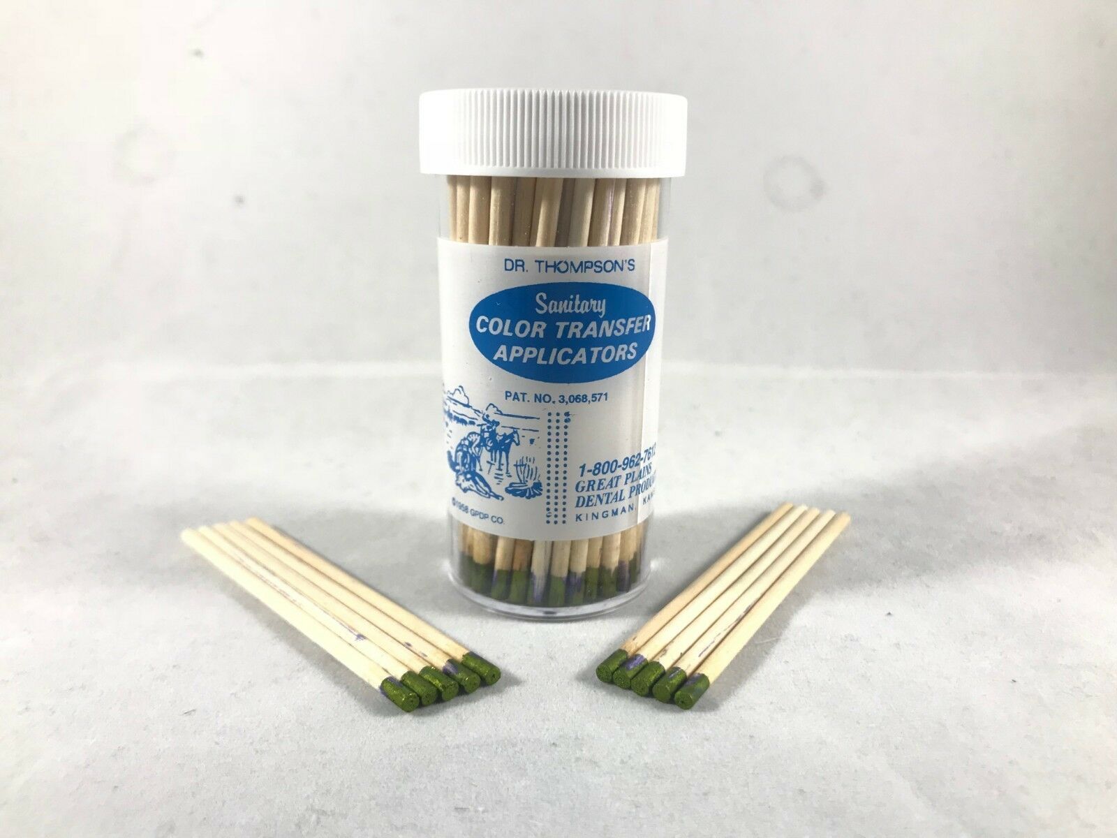 Dr. Thompson's Color Transfer Applicators 150/pk - Great Plains Dental ...