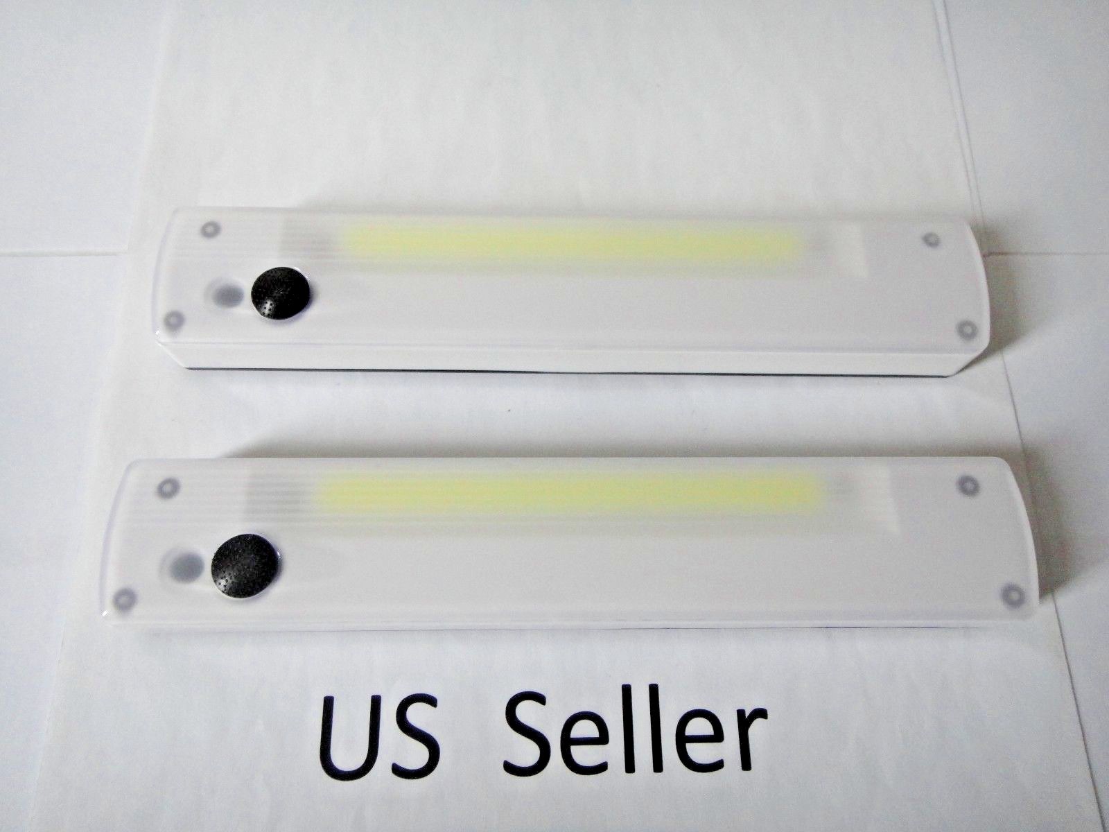 4pk Anti Glare COB LED Wall Lighted Switch Wireless Night Light Battery ...