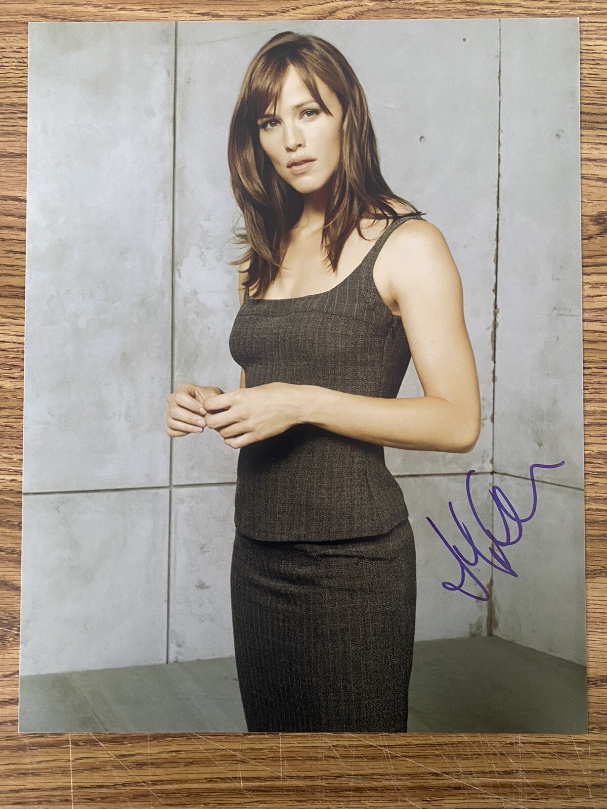 Jennifer Garner Autographed 11x14 Alias Photo Sydney Bristow | eBay