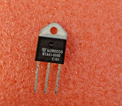 1pcs BTA41-600 Triac, 600 V, 40 A TOP3 ST MICROELECTRONICS | eBay