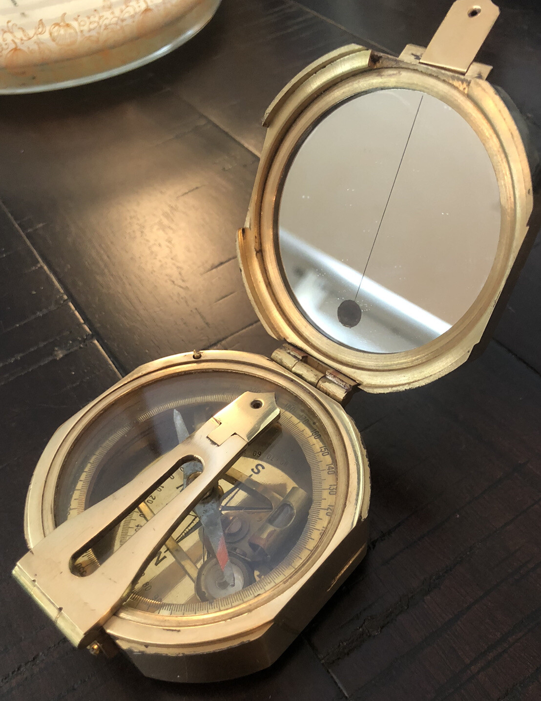 Essex Brass large Brass Compass item 42433 NIB | eBay