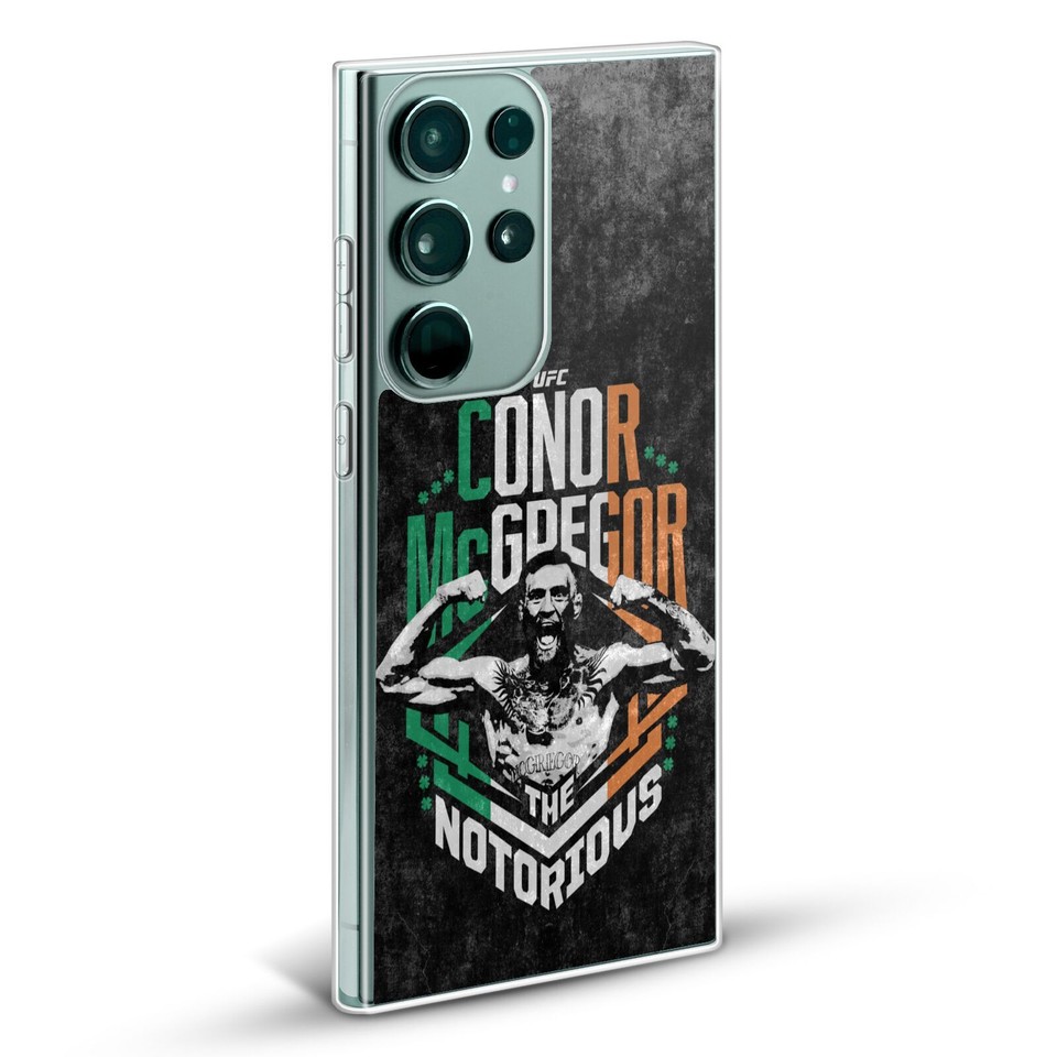 OFFICIAL UFC CONOR MCGREGOR GEL CASE COMPATIBLE WITH SAMSUNG PHONES ...