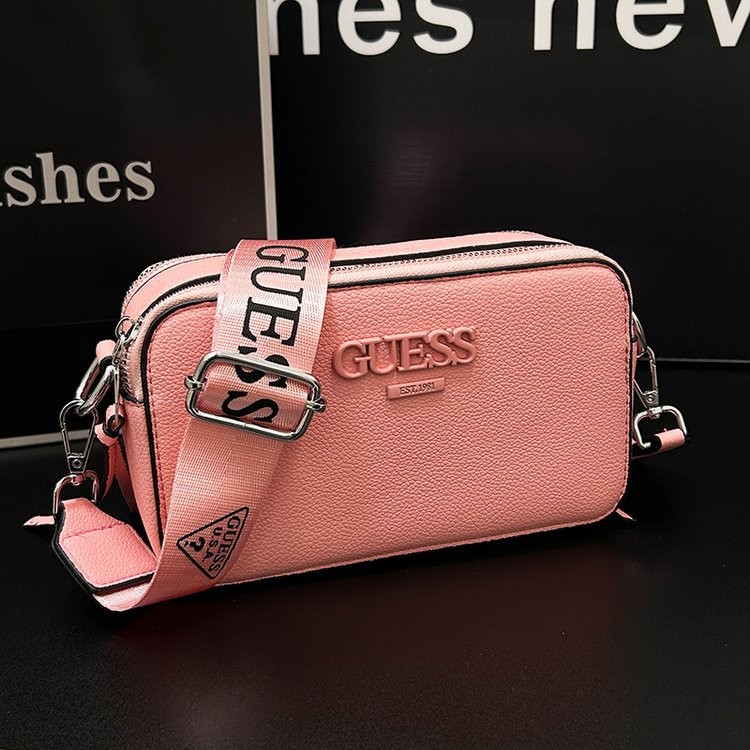 New Guess Women's One Shoulder Crossbody Bag - Small Square Solid ...