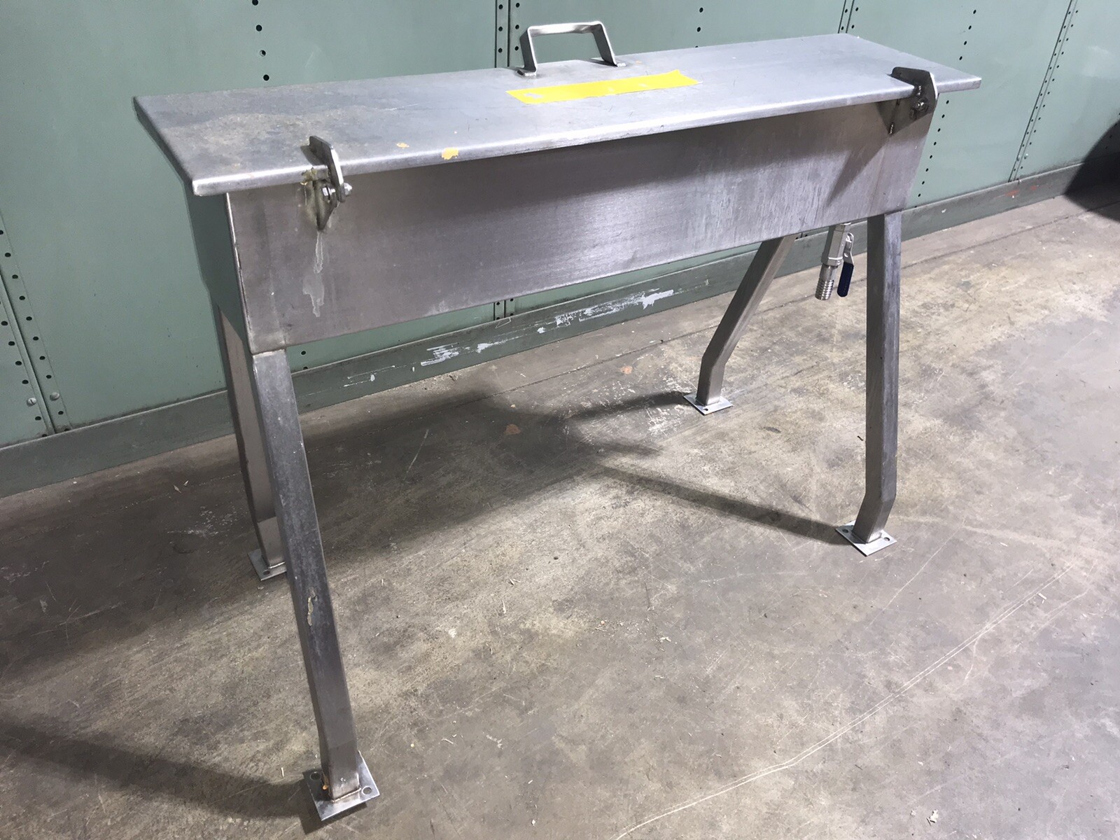 Stainless Steel COP Tank 40" x 8" x 8"deep with 3/4" Ball Valve ...