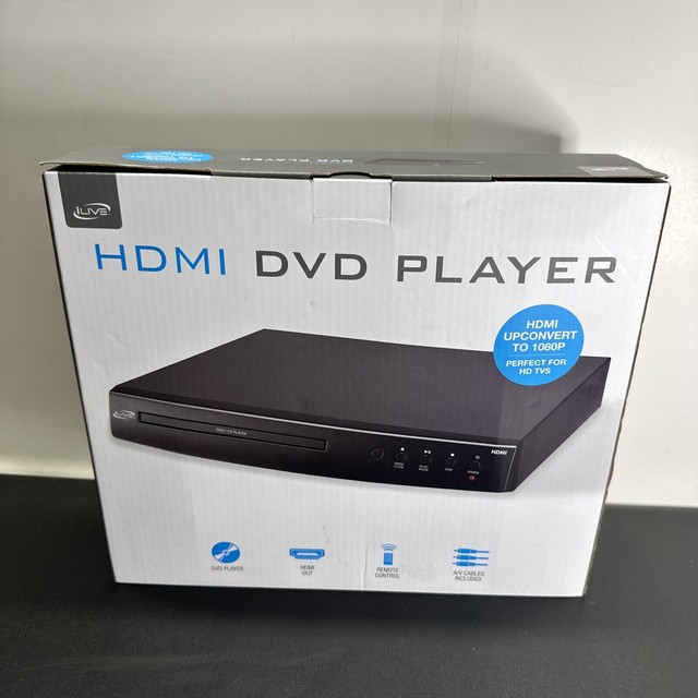 iLive Model DH300BI HDMI DVD Player 1080p for sale online | eBay