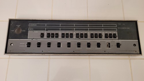 Vintage Digital Computer Controls DCC-116 Front Control Panel Console ...