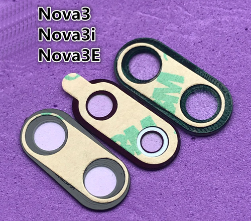 3pcs Back Glass Camera Lens Cover For Huawei NOVA 3 NOVA3i Nova 3E ...