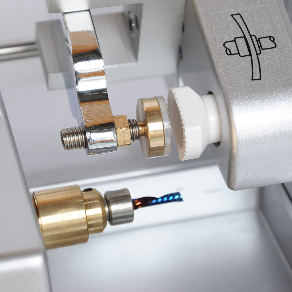 ST 110V Optical Lens Cutter Eyeglass Cutting Milling Machine Optometry ...