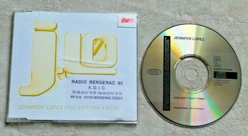 CD AUDIO MUSIQUE / JENNIFER LOPEZ - LOVE DON T COST A THING - CDM PROMO ...