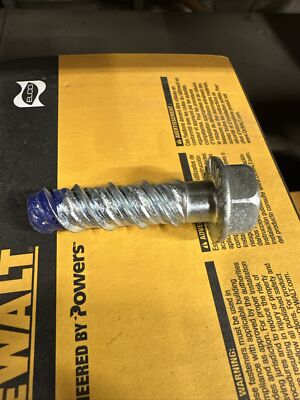 Powers Wedge-Bolt Anchor 1/2" x 2", #07240, 50 pc. New - Box Opened | eBay